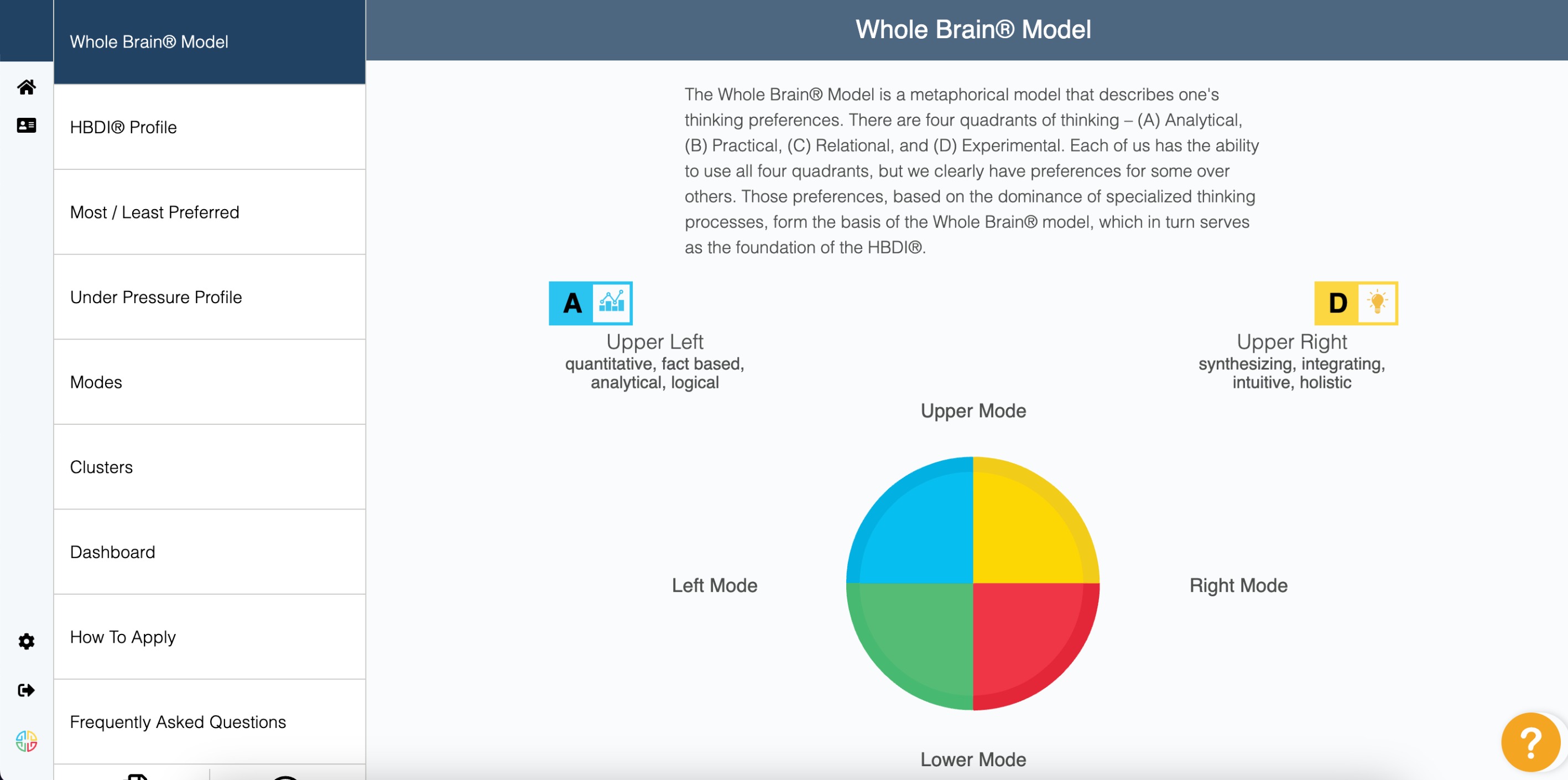 Accessing HBDI® Assessment Results on the Herrmann Platform – Herrmann ...