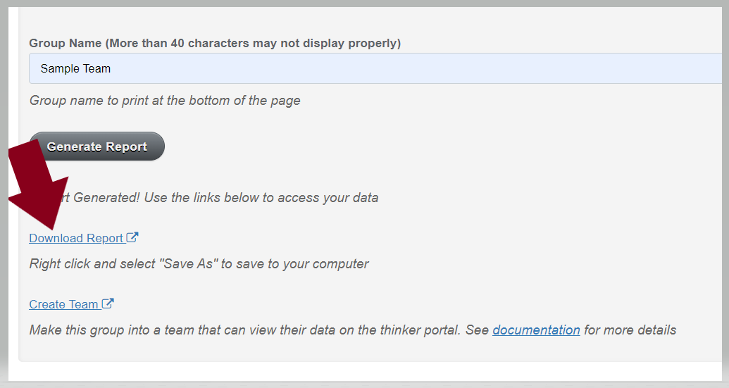 My report is not showing up after I click "Generate Report" – Herrmann ...